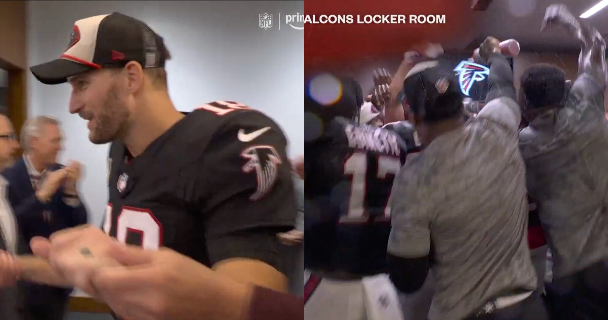 Falcons Locker Room Went Crazy After Kirk Cousins' "You Like That ...