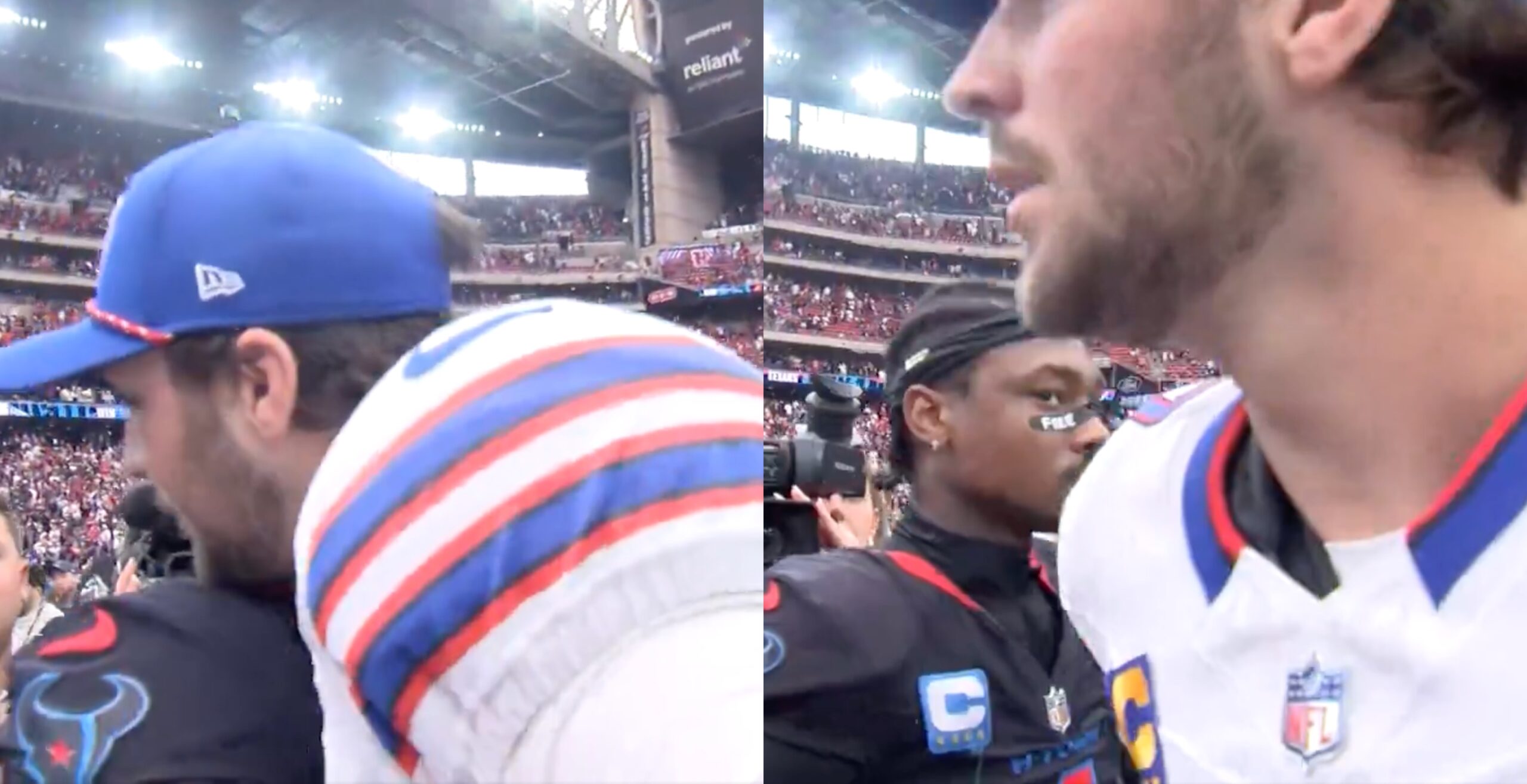Josh Allen And Stefon Diggs Awkward Postgame Handshake Went Viral