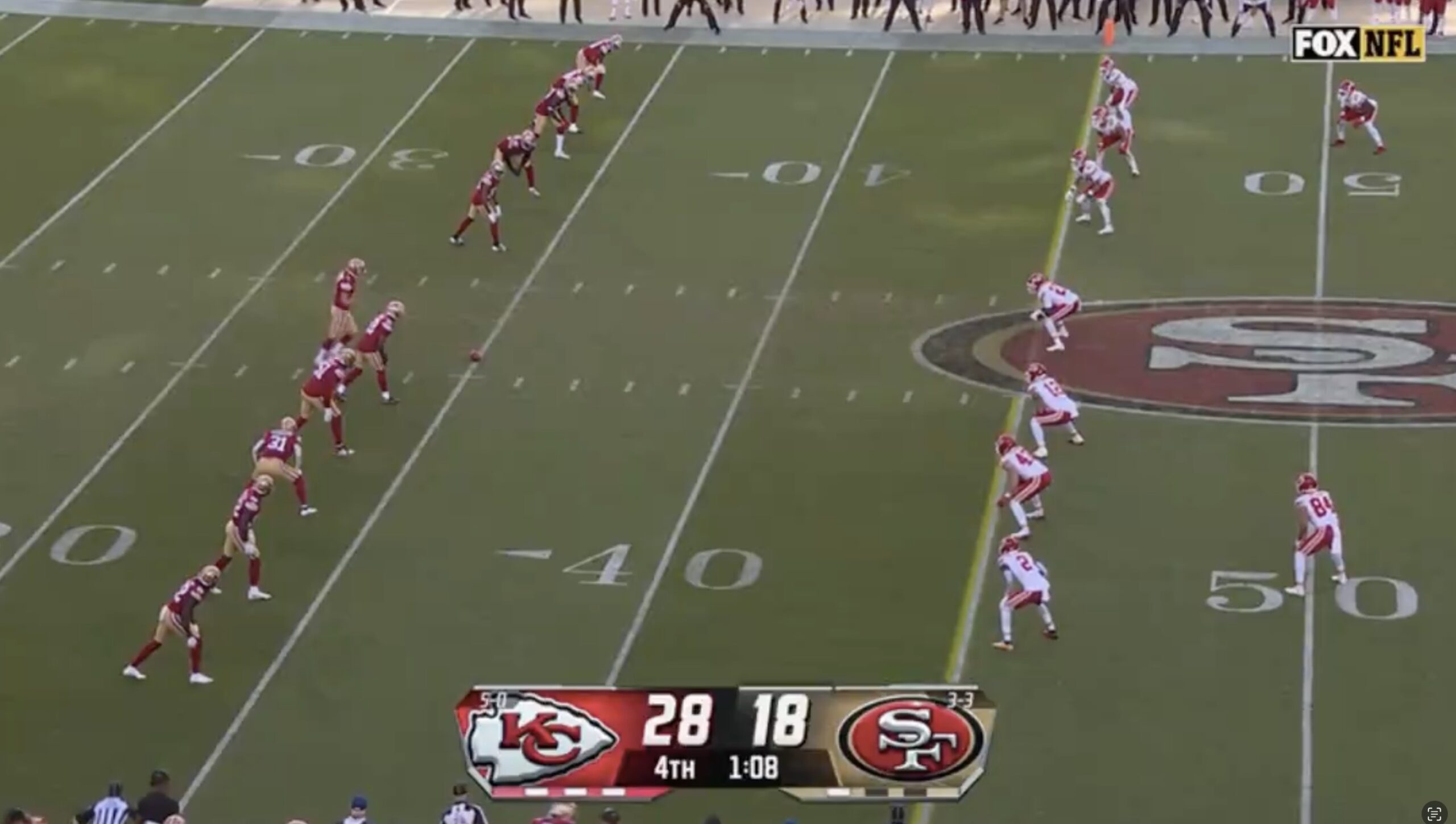 49ers Attempt The Worst Onside Kick In NFL History vs Chiefs - Daily Snark
