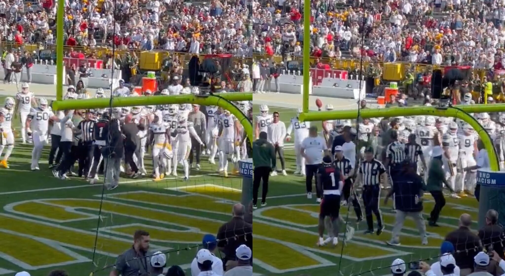 Stefon Diggs Gets Into Heated Confrontation With Jaire Alexander Before ...