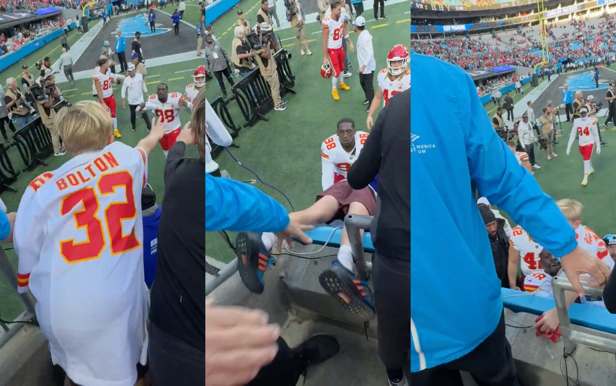 Chiefs DL Tershawn Wharton Saved A Kid Who Fell Out Of Stands After ...