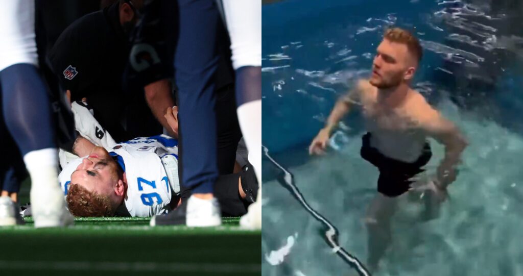 Lions Star Aidan Hutchinson Shows His Incredible Recovery Progress From ...