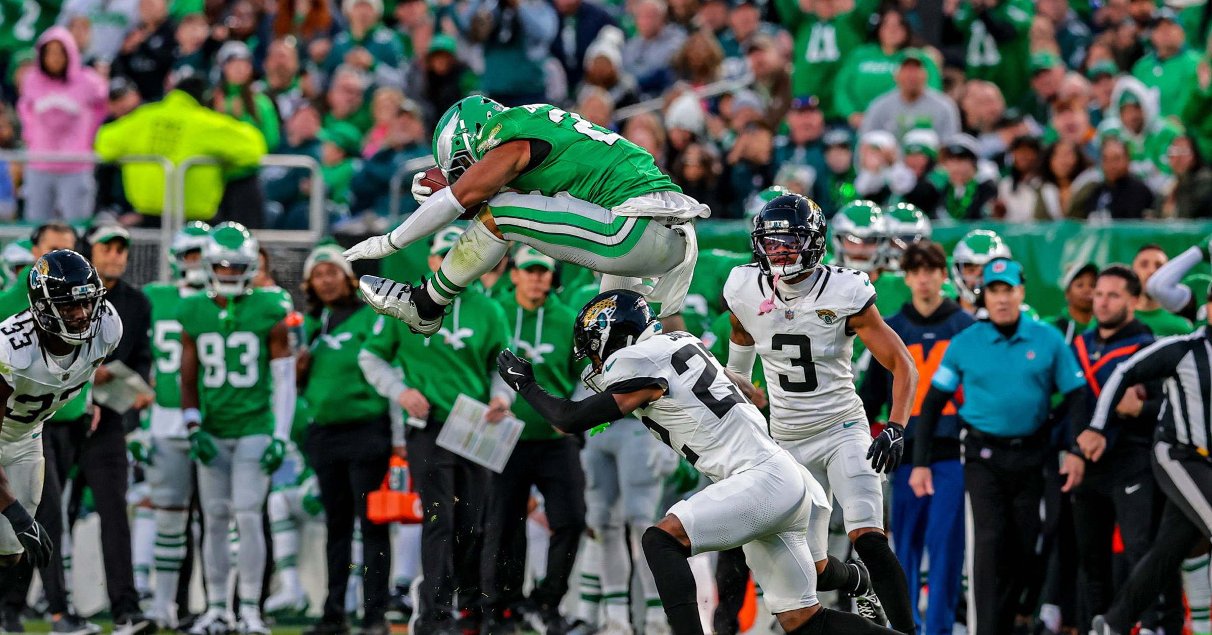 Saquon Barkley Was Drug Tested By NFL Immediately After Hurdling ...