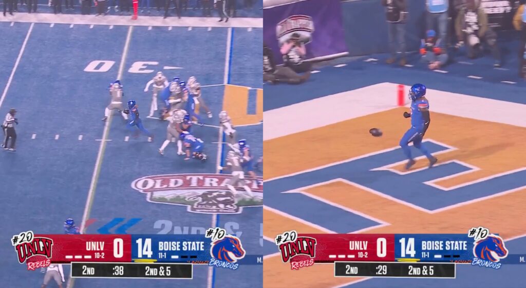 Ashton Jeanty Goes 75-Yards For A Touchdown vs UNLV - Daily Snark