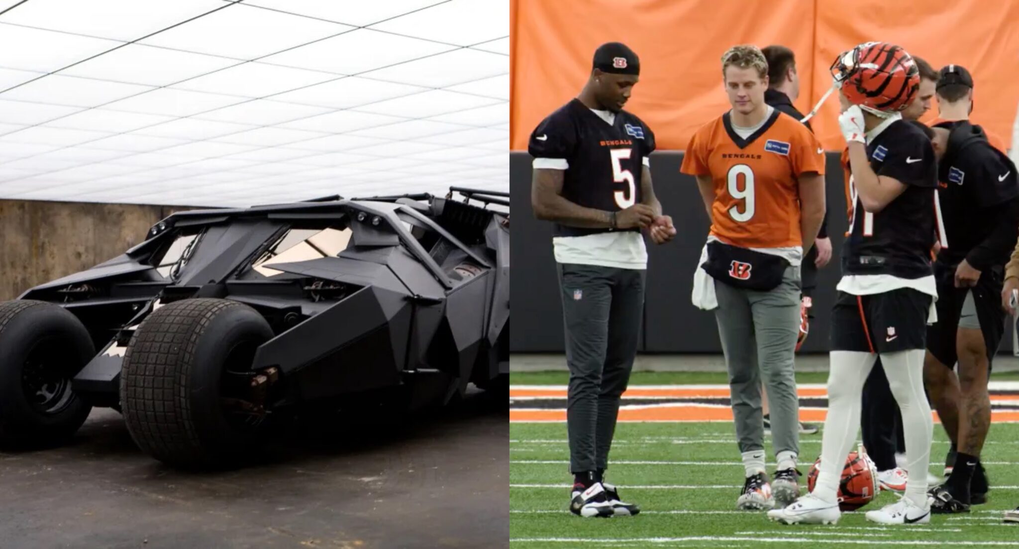 Joe Burrow Tells Bengals Teammates That He Bought A Real-Life Batmobile ...