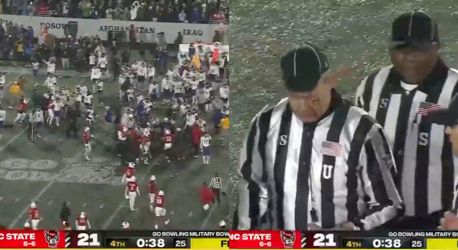 Eight Players Were Ejected And Referee Was Bloodied After Brawl During ...