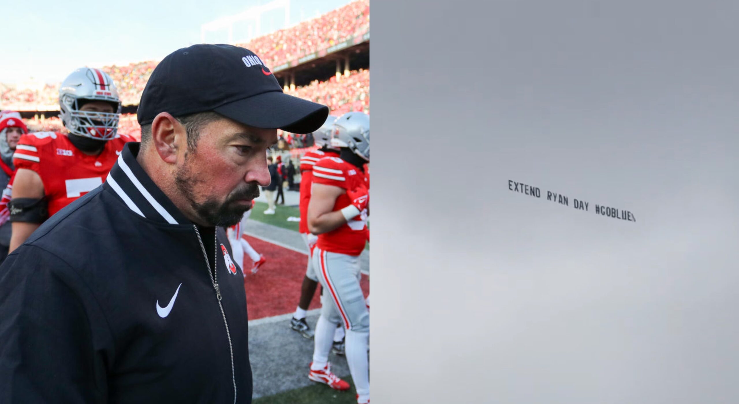 Michigan Fans Troll Ohio State And Ryan Day By Flying Airplane Message ...