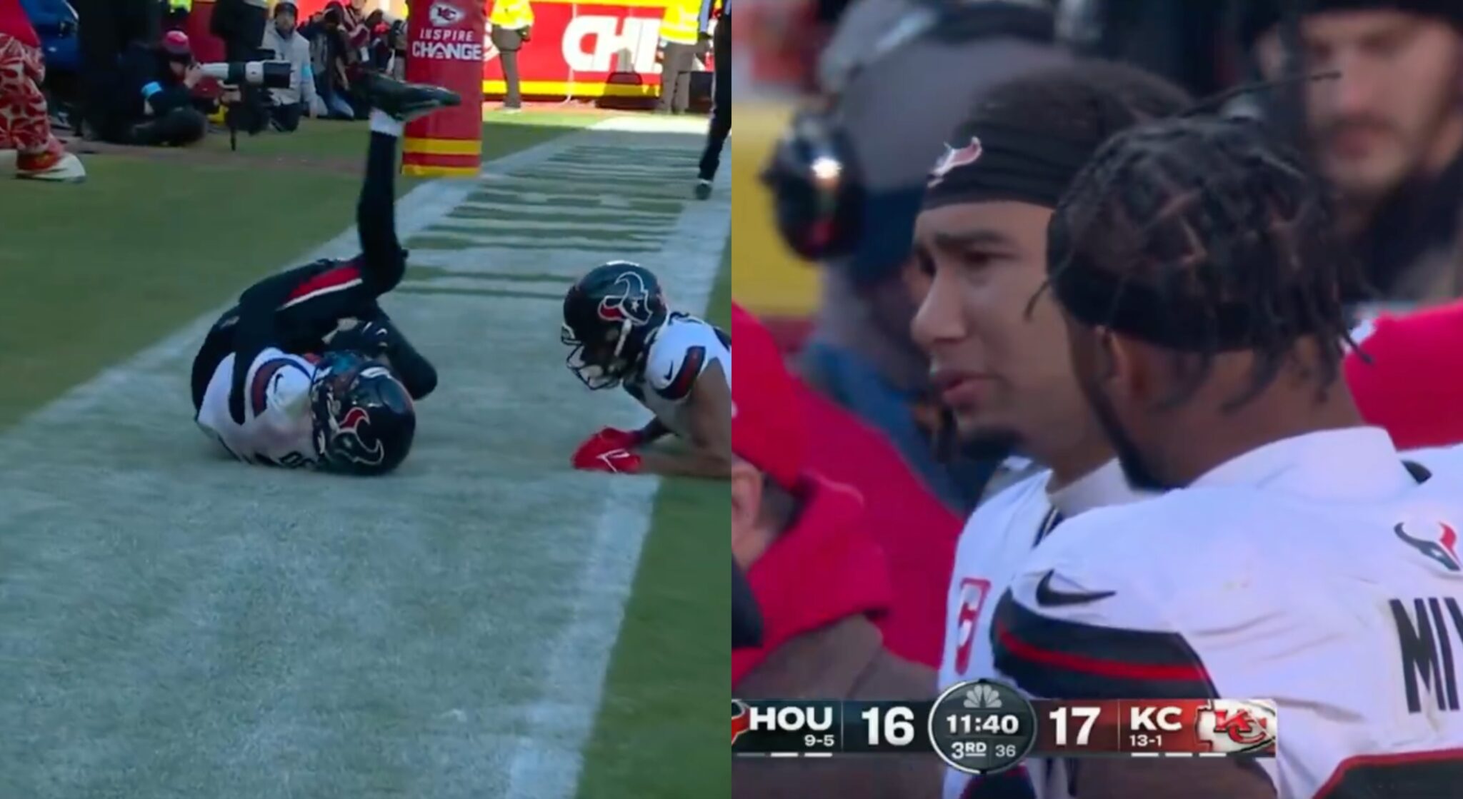 Tank Dell Carted Off The Field After Suffering Horrific Knee Injury ...