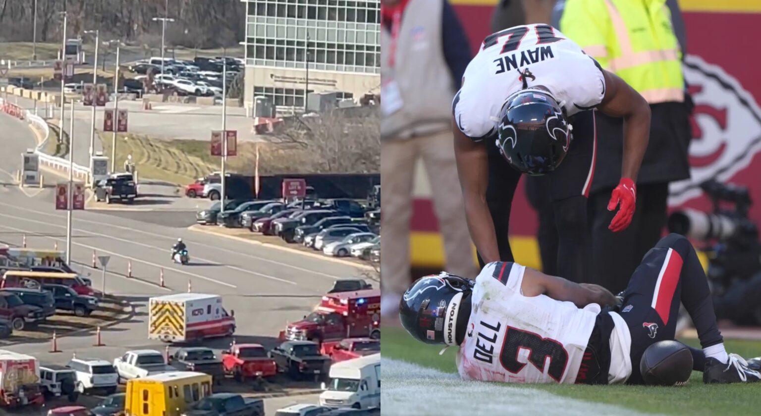 REPORT: Tank Dell Transported To Hospital With Entire Leg In Vacuum ...