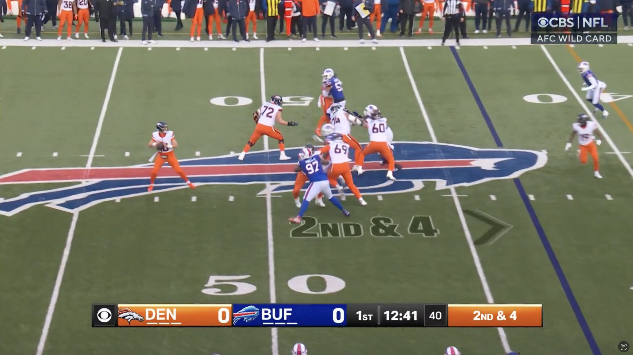 Bo Nix Throws A 43-Yard Bomb Touchdown On First Drive In First Career ...