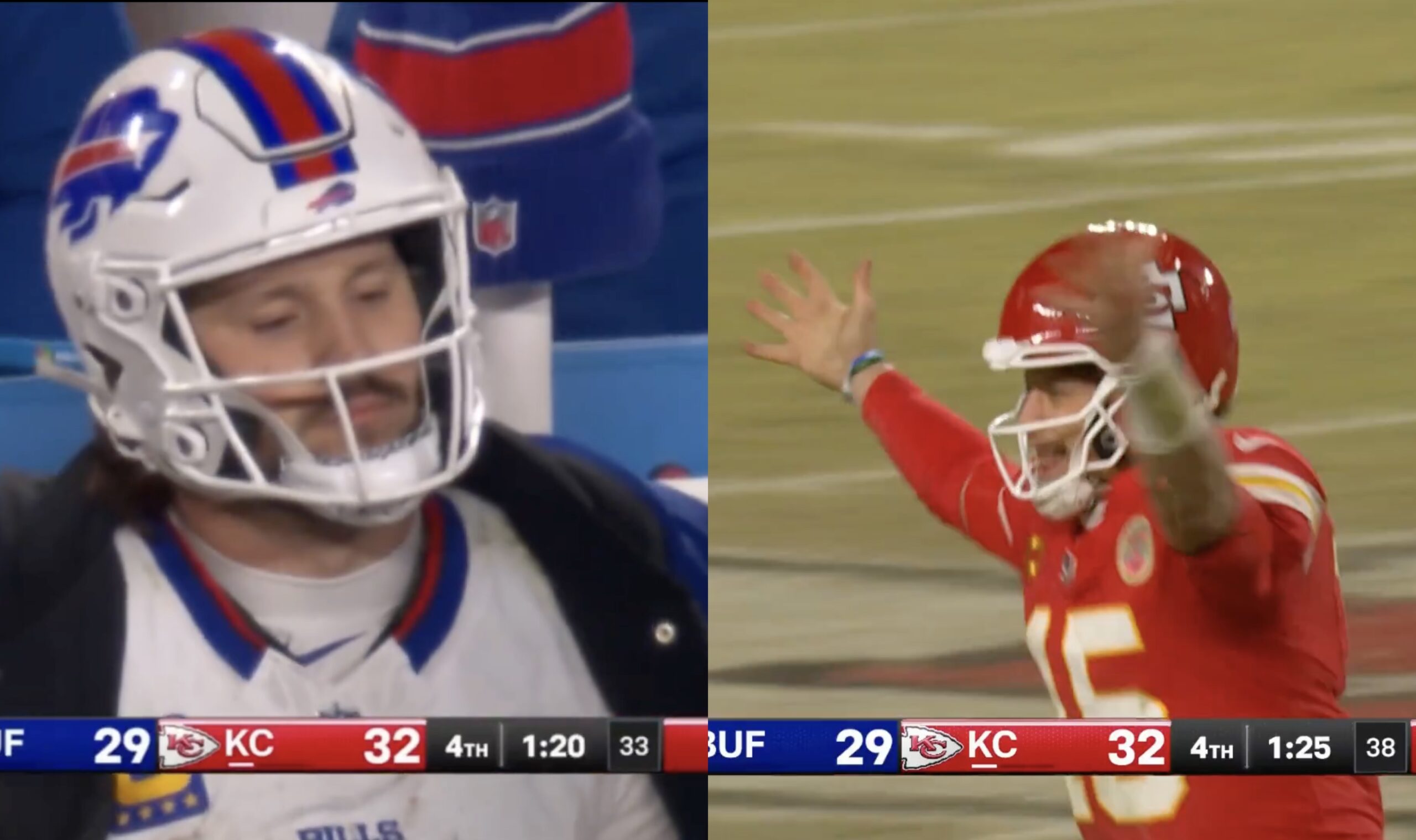 Josh Allen Had The Most Heartbreaking Look On His Face After Chiefs ...