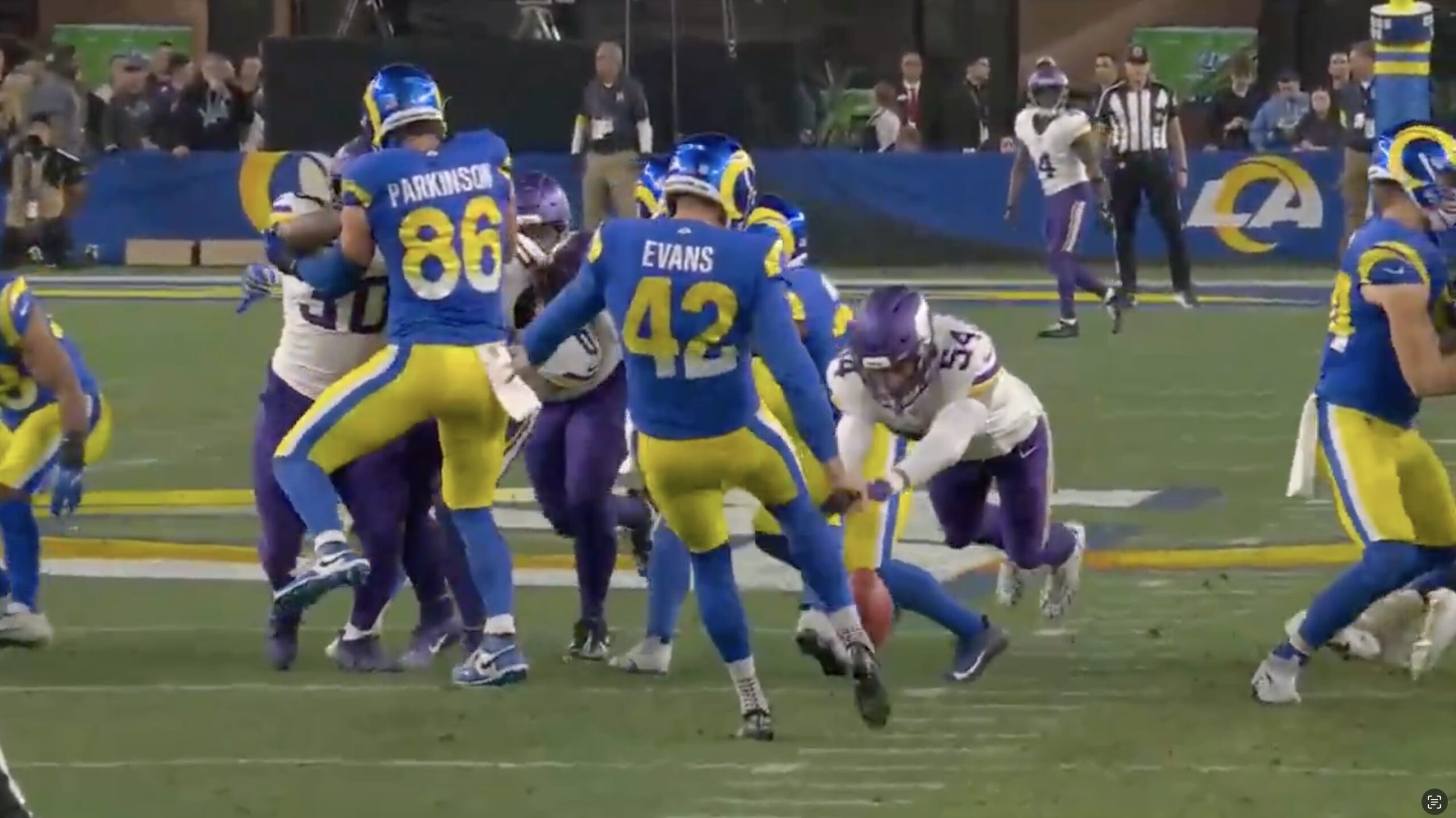 The Minnesota Vikings Somehow Didn't Block This Rams' Punt - Daily Snark