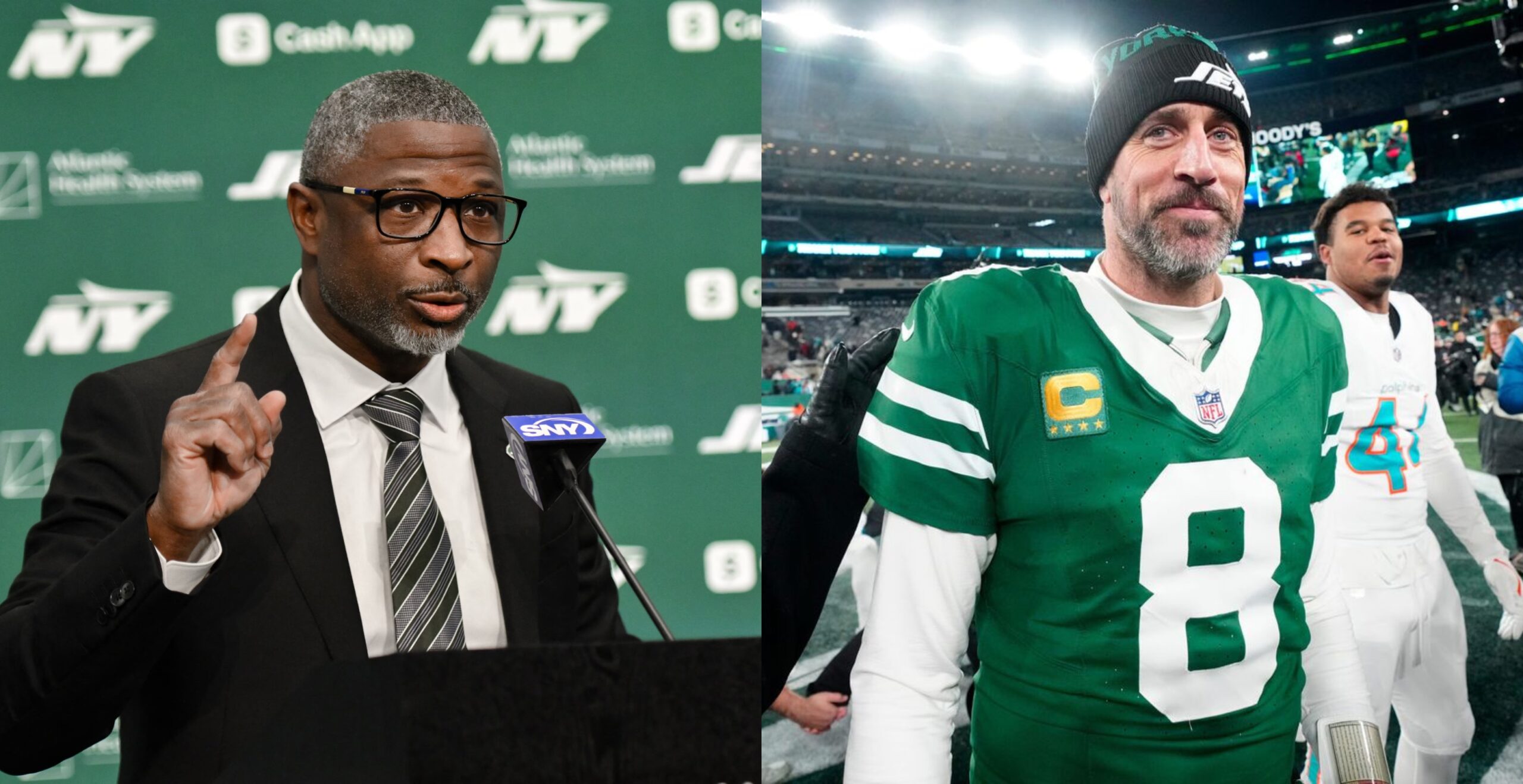 REPORT: Aaron Glenn Told Aaron Rodgers He Couldn't Go On Pat McAfee Show If He Were To Stay With ...