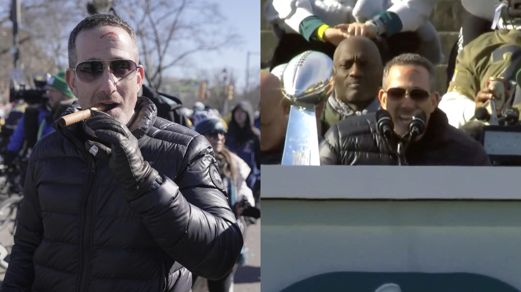 Howie Roseman Had Epic Response To Getting Hit In Head With Beer Can ...