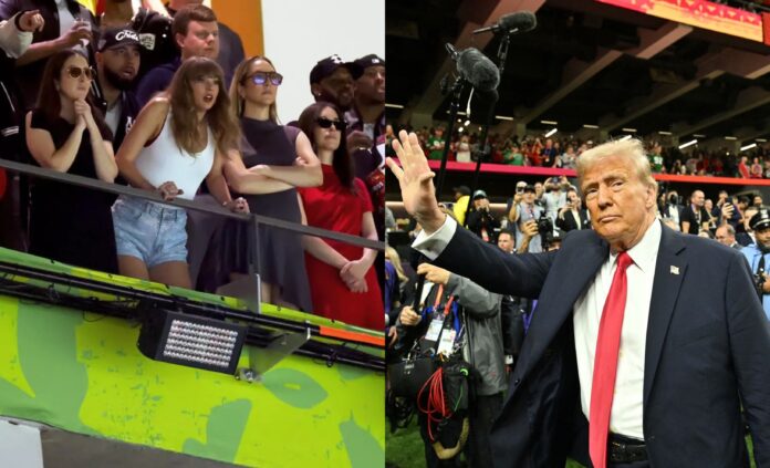 Donald Trump Trolls Taylor Swift After She Got Boo'd At Super Bowl 59 ...