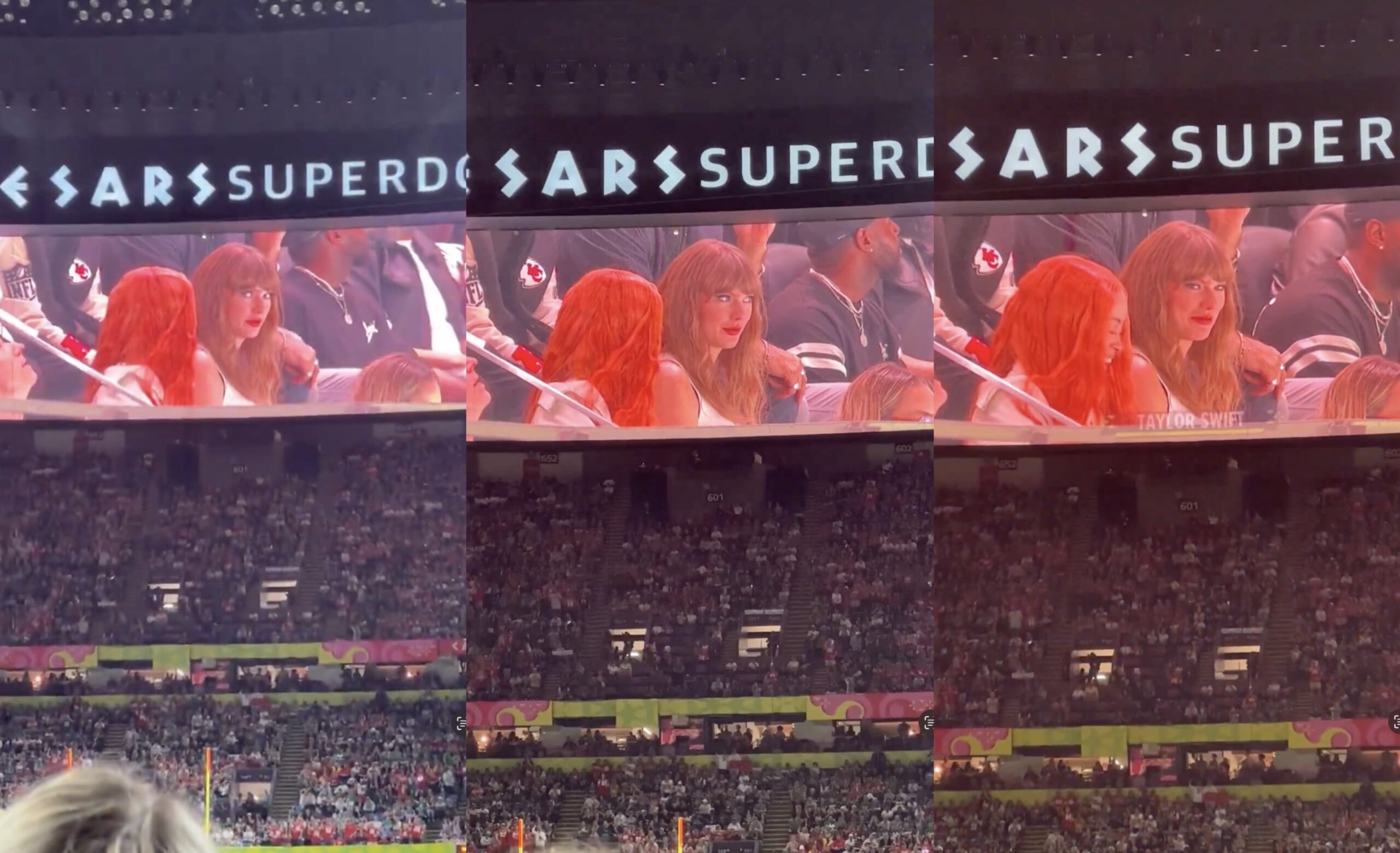 Taylor Swift Gets Boo'd Loudly After Being Shown On Jumbotron At Caesar ...