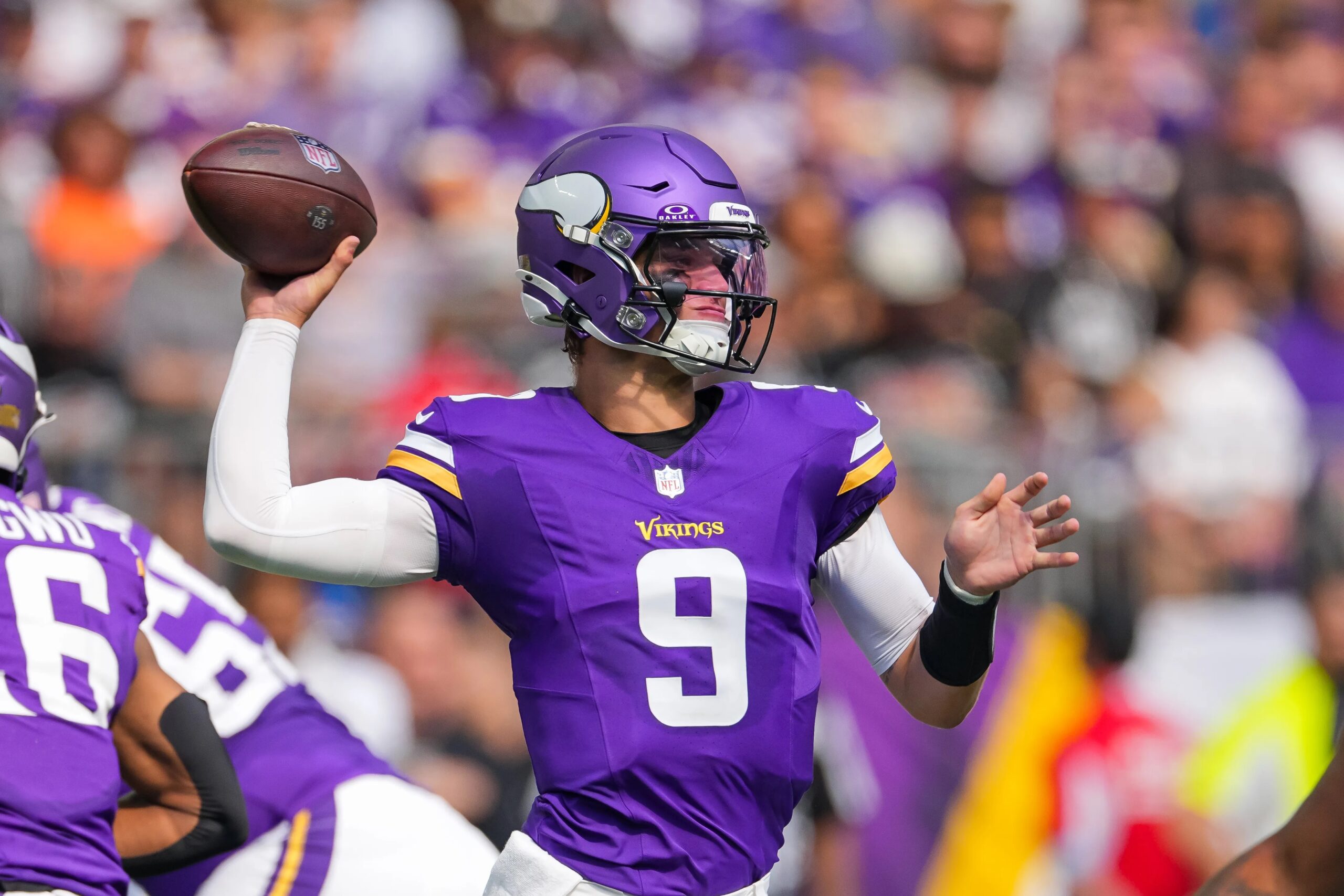 REPORT: J.J. McCarthy Says Vikings Haven't Told Him He's The Starting QB Amid Aaron Rodgers ...