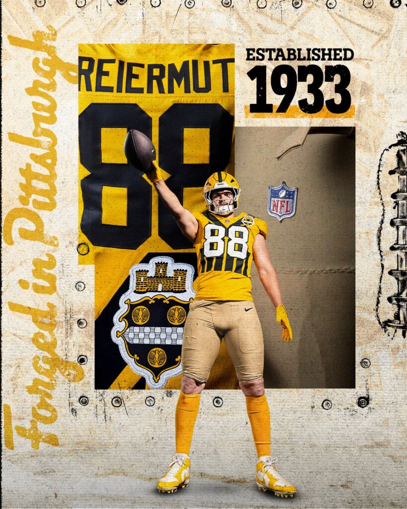 Pittsburgh Steelers Unveil Crazy 1933 Throwback Uniforms Complete With ...