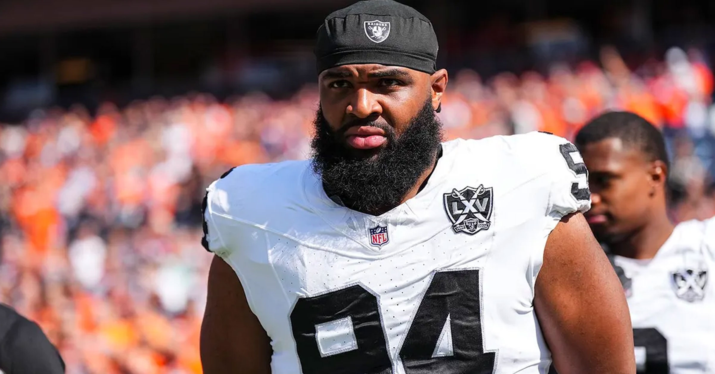 REPORT: Raiders Released Christian Wilkins For Kissing Teammate On Head, Who Took Offense To It