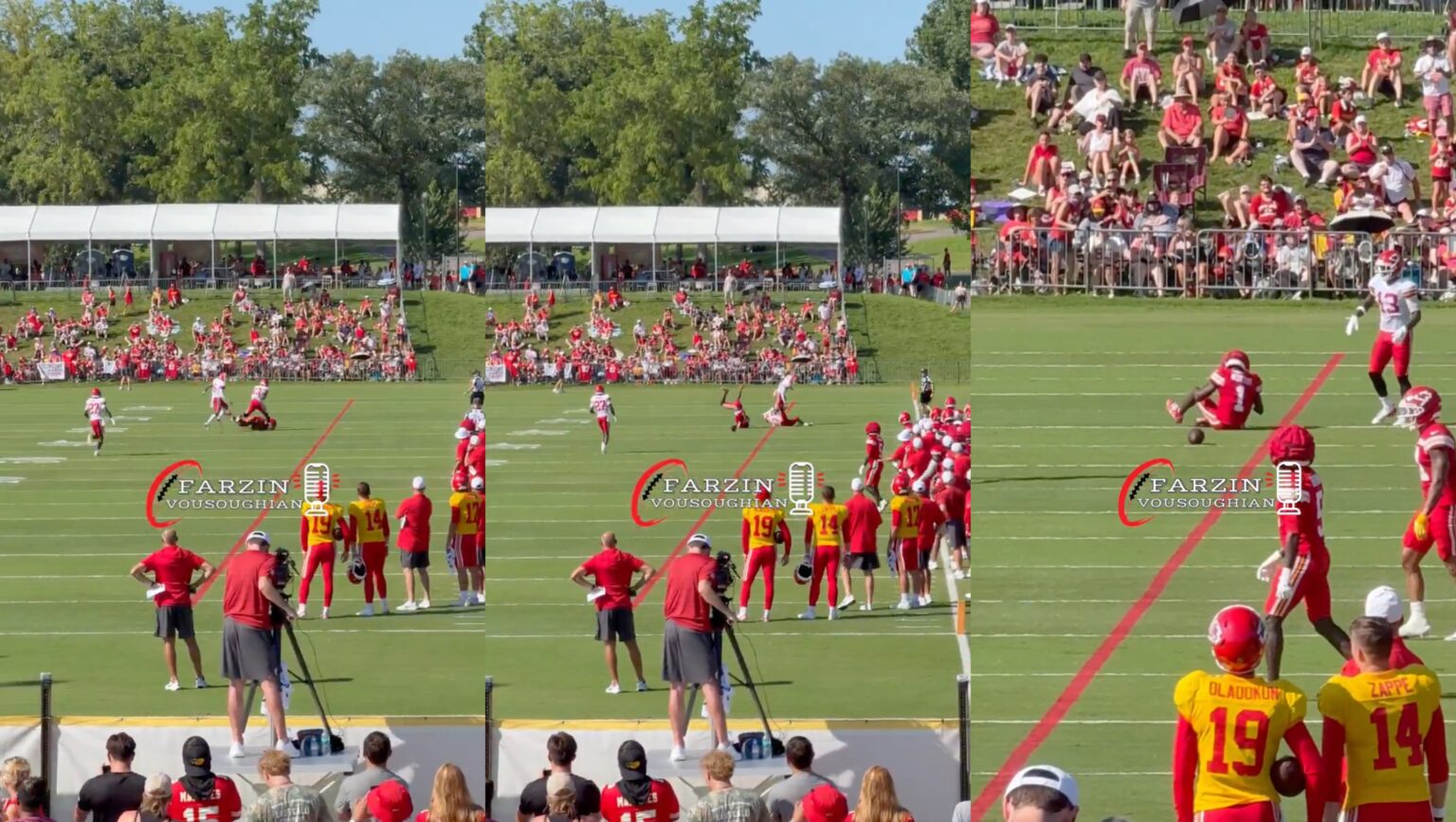 Chiefs WR Xavier Worthy Carted Off Field After Suffering Scary Head ...