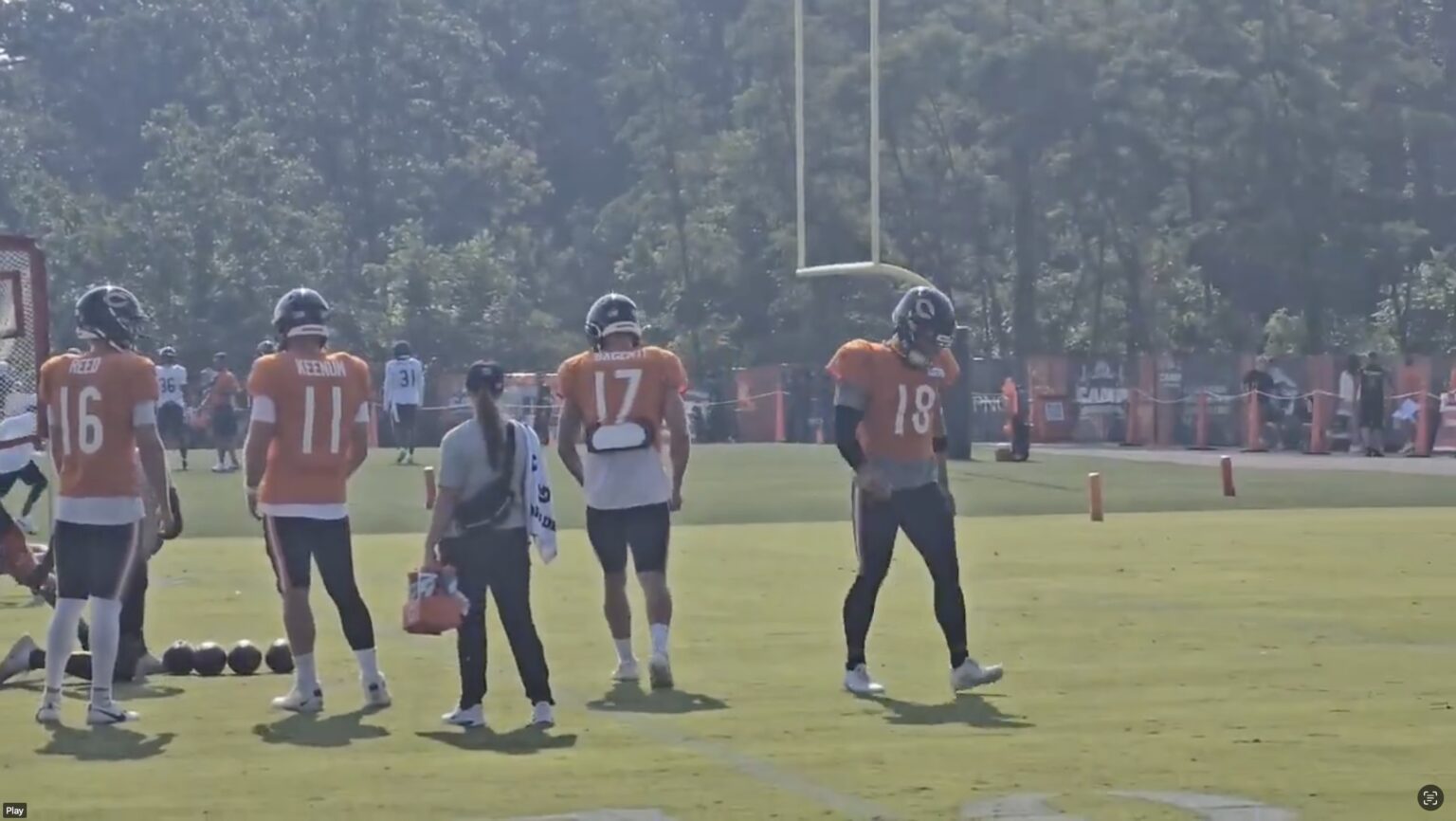 Caleb Williams Going Viral For Reaction To Bad Throws During Training ...