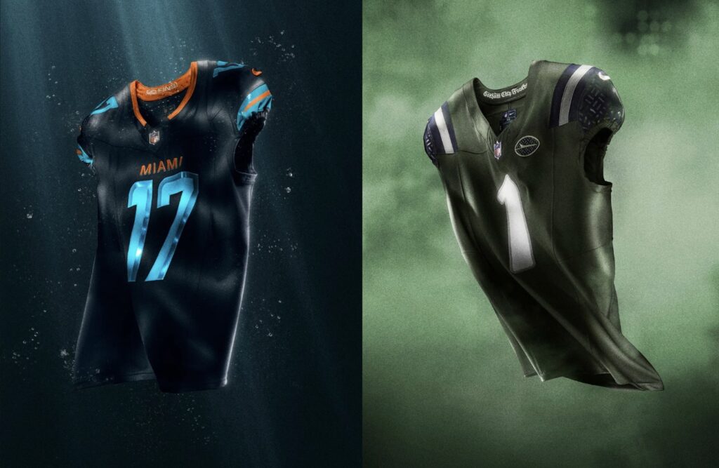 Eight NFL Teams Debut New Nike 'Rivalries' Uniforms