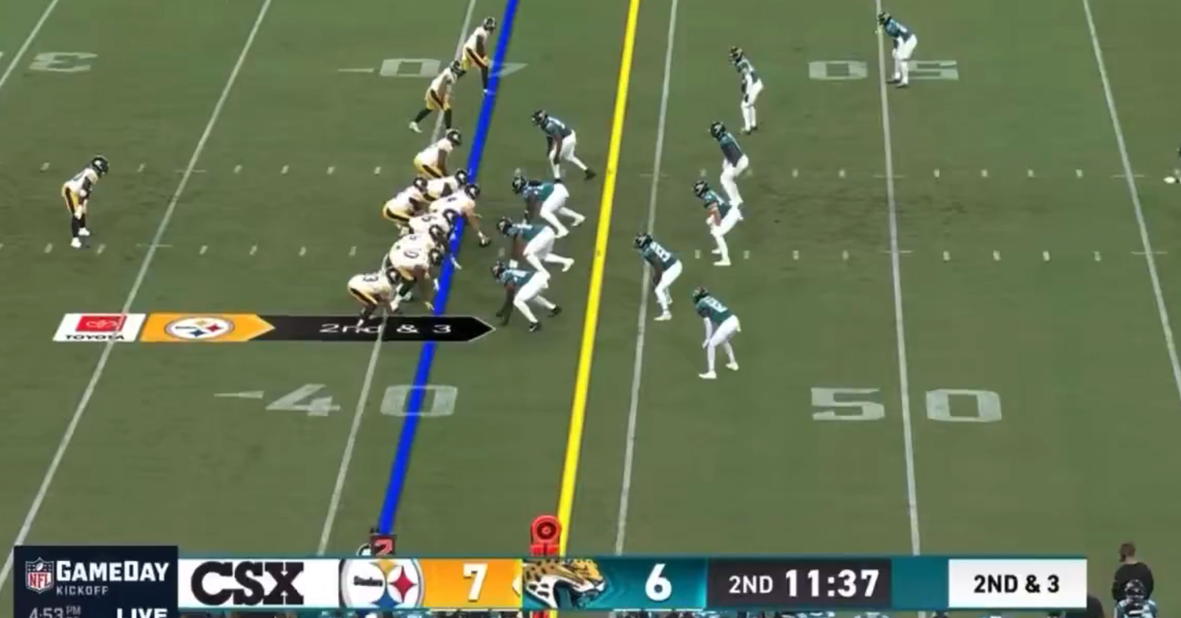 Jaguars' Travis Hunter Misses Open-Field Tackle On First Defensive ...