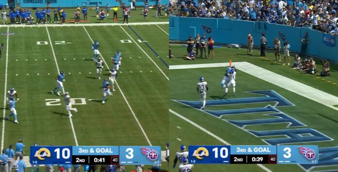 Cam Ward's First Career Touchdown Pass Was An Absolutely Insane Throw ...