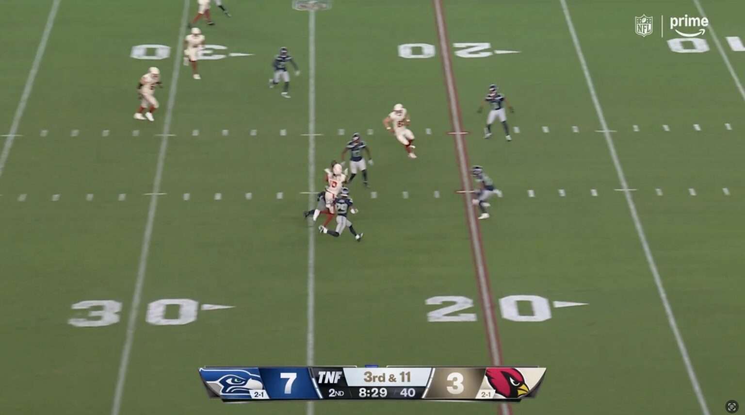 Marvin Harrison Jr. Dropped Pass Leads To A Kyler Murray Interception ...