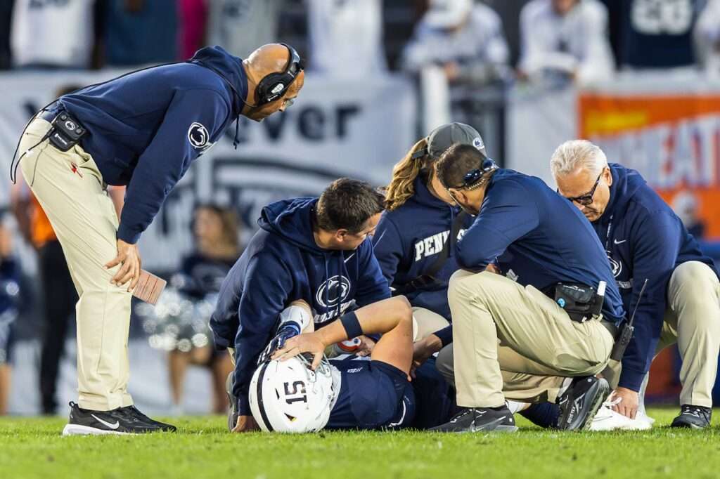 Penn State QB Drew Allar Suffered A Season-Ending Injury In Loss vs Northwestern - Daily Snark