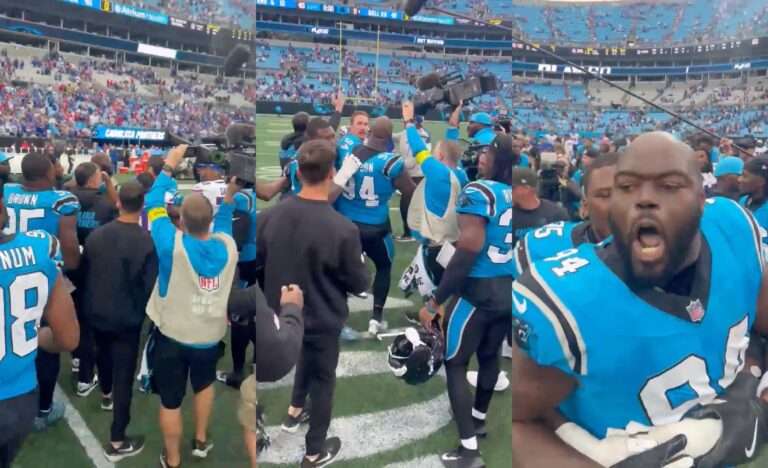 An Ugly Fight Broke Out Between Bills And Panthers Players During ...