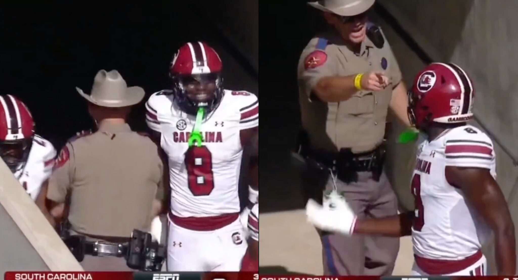 Trooper Involved In Sideline Altercation With South Carolina Players ...