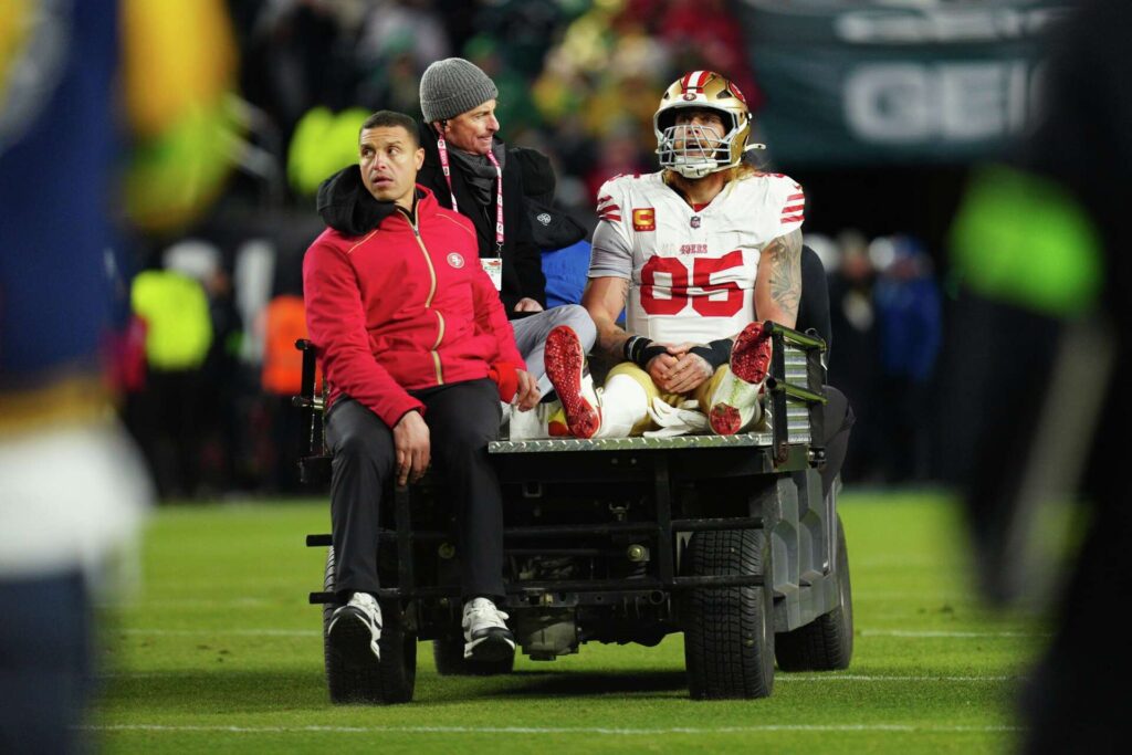 49ers TE George Kittle Feared To Have Suffered A Torn Achilles vs ...
