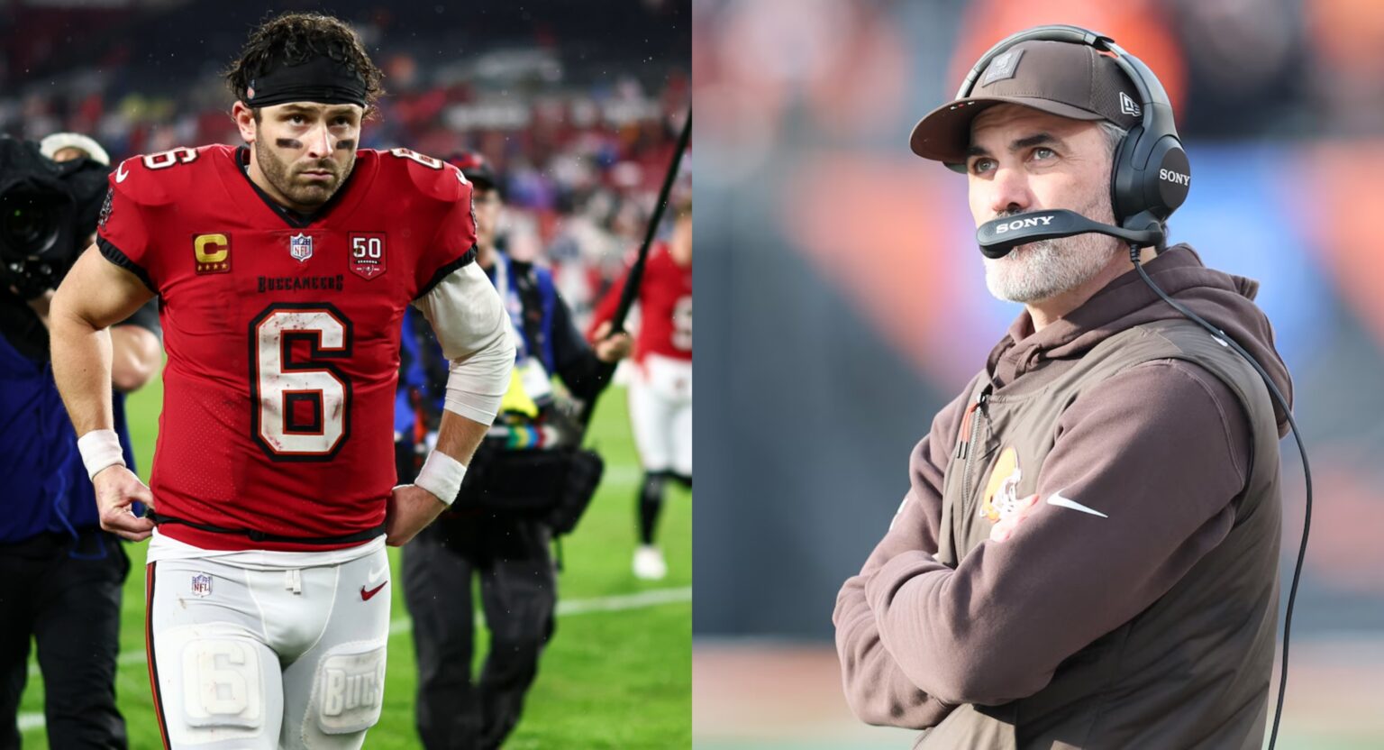 Baker Mayfield Calls out New Falcons HC Kevin Stefanski With Social ...