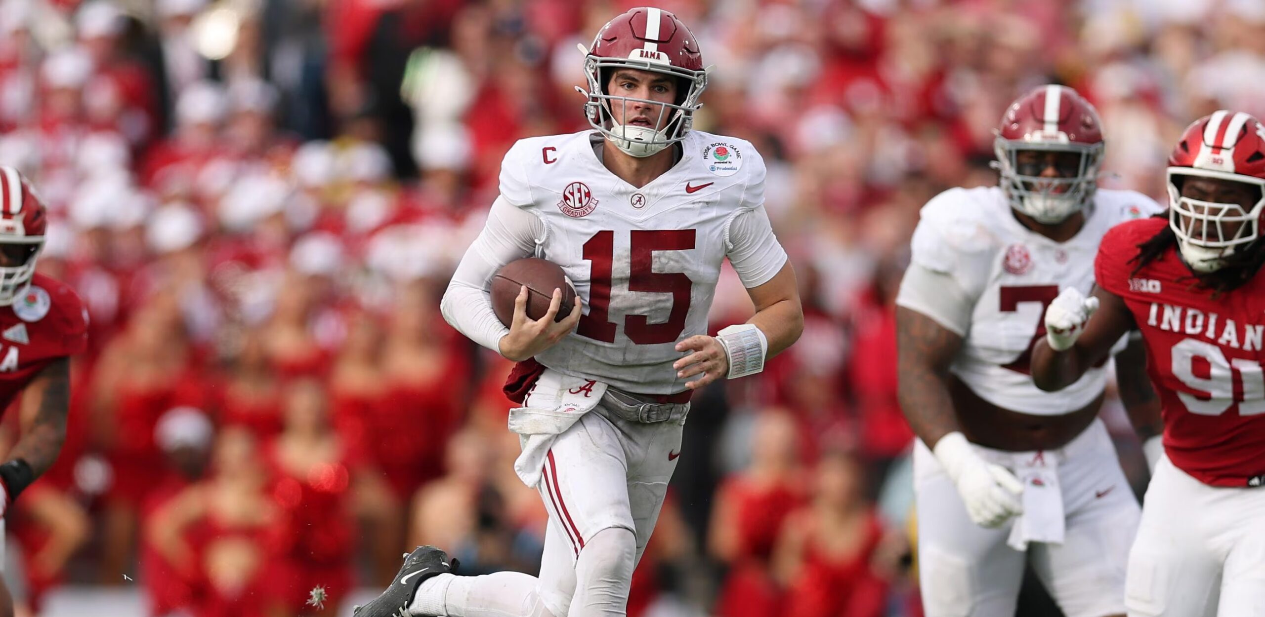 BREAKING: Alabama QB Ty Simpson Has Declared For The 2026 NFL Draft ...