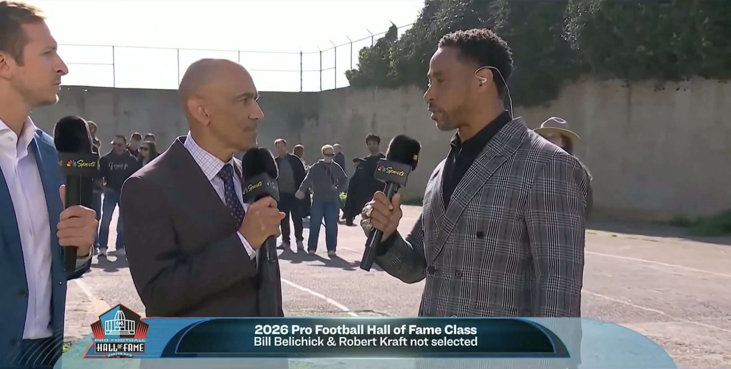 Rodney Harrison Calls Out Tony Dungy To His Face Over Bill Belichick ...