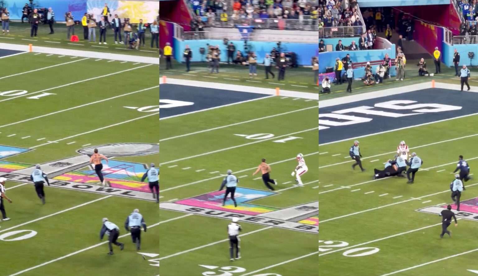 Super Bowl LX Stopped After Streaker Runs Onto Field (VIDEO) - Daily Snark