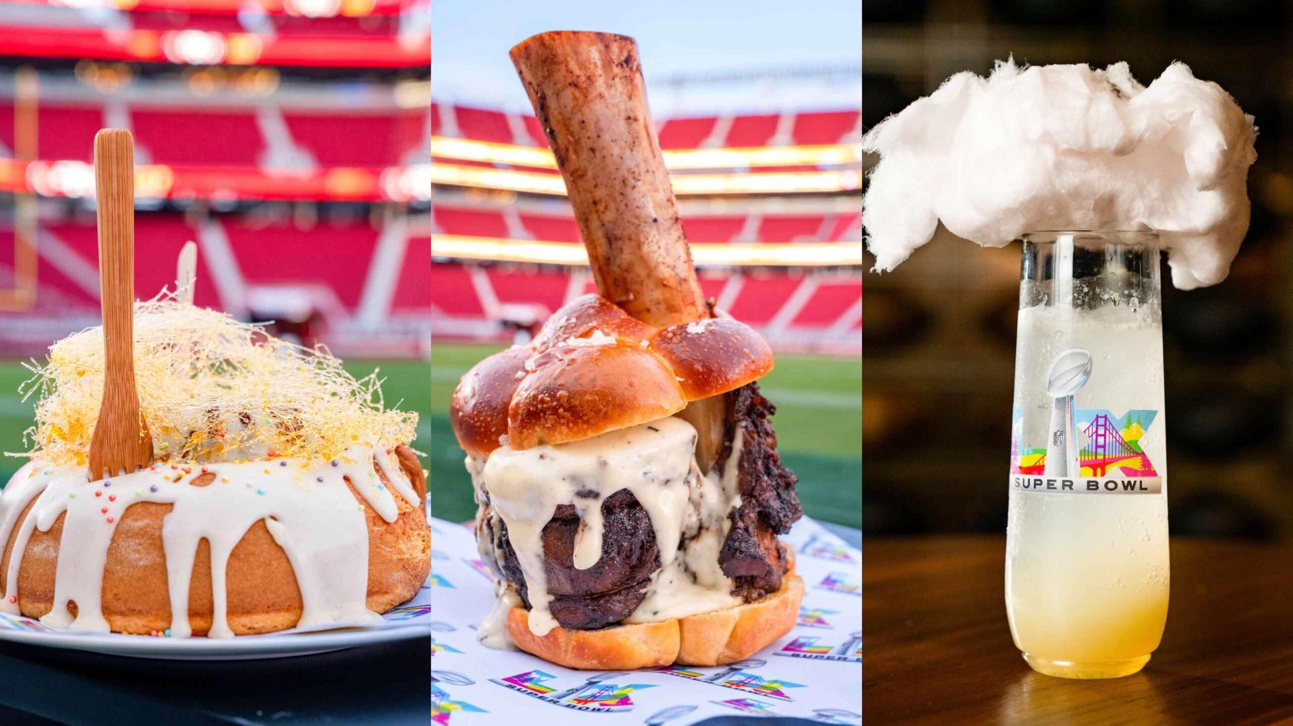 Super Bowl LX Levi's Stadium Food Menu Includes A $180 Hand-Braised ...